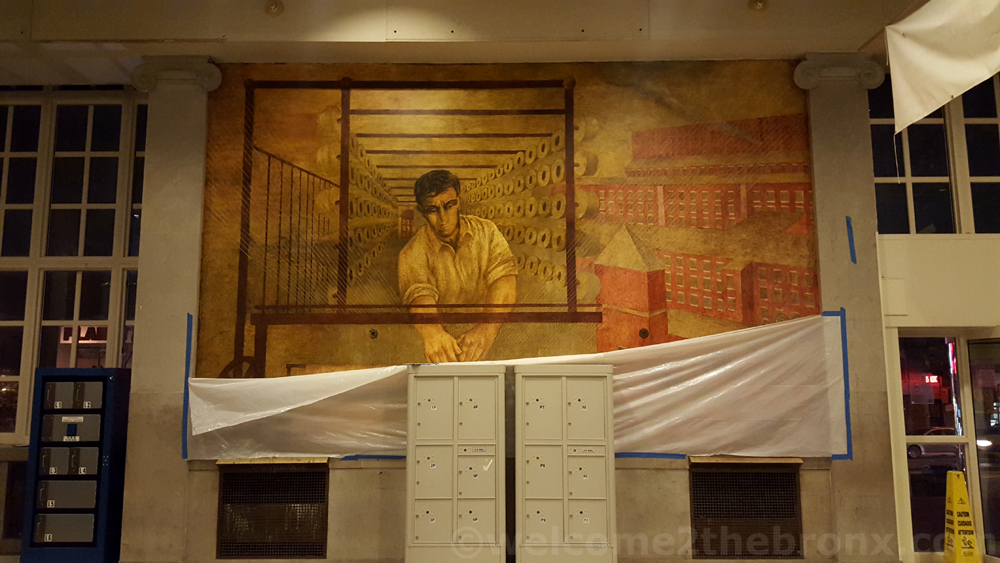Restoration of Ben Shahn Murals At The Bronx General Post Office Almost ...